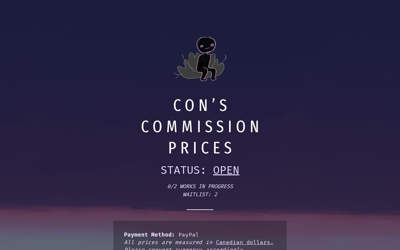 Comms Sheet